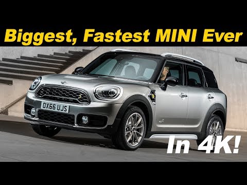 2018 MINI Countryman Hybrid Review / Comparison - In 4K