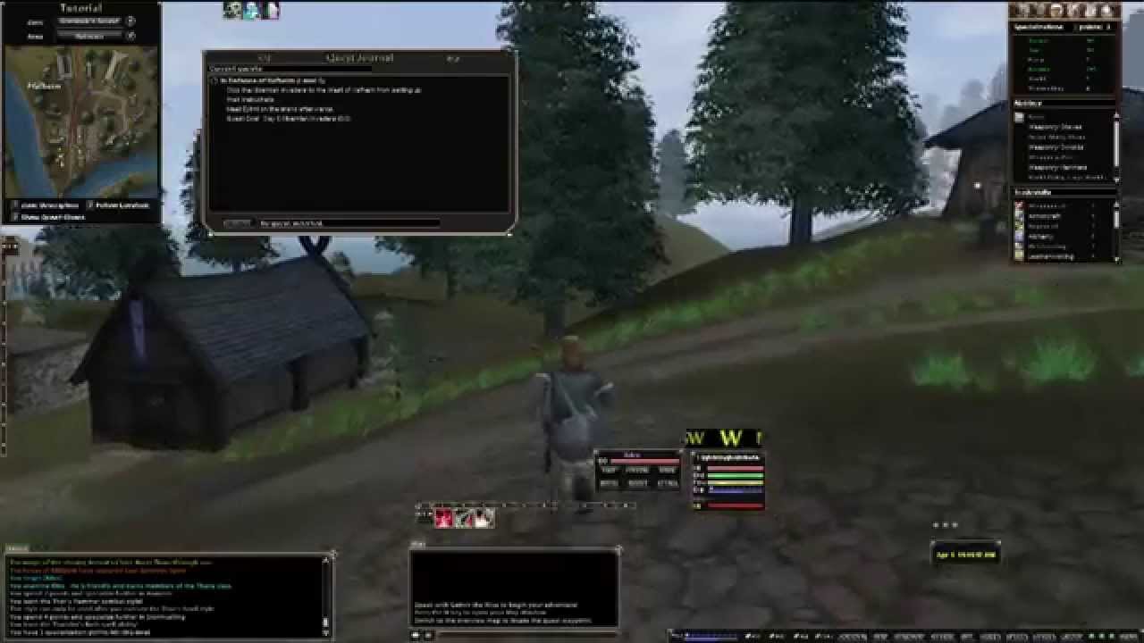 DAoC Tutorial Walkthrough and commentary - YouTube