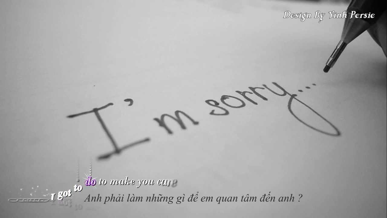 Sorry seems to be the hardest word - Blue ft Elton John [Vietsub + Kara ...
