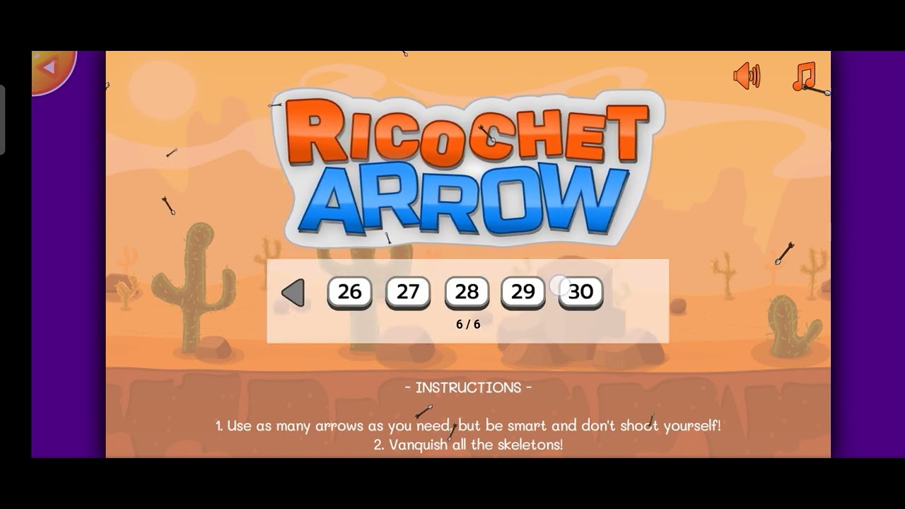game ricochet Arrow part 4 TAMMAT - YouTube