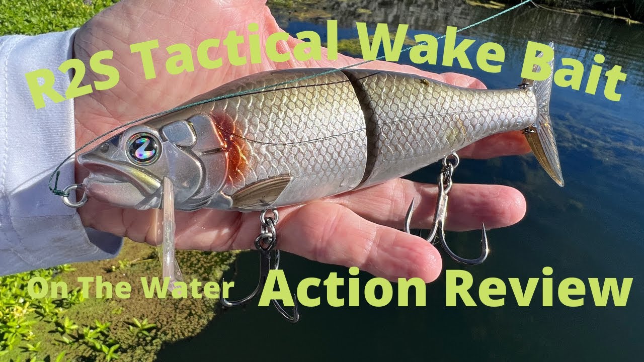 A full review on the new River2Sea Tactical Wake Bait. A Great new fish ...