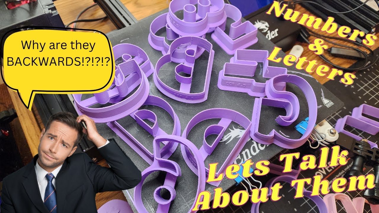 Numbers & Letters in Cookie Cutters Lets Talk About Them | Cookie ...