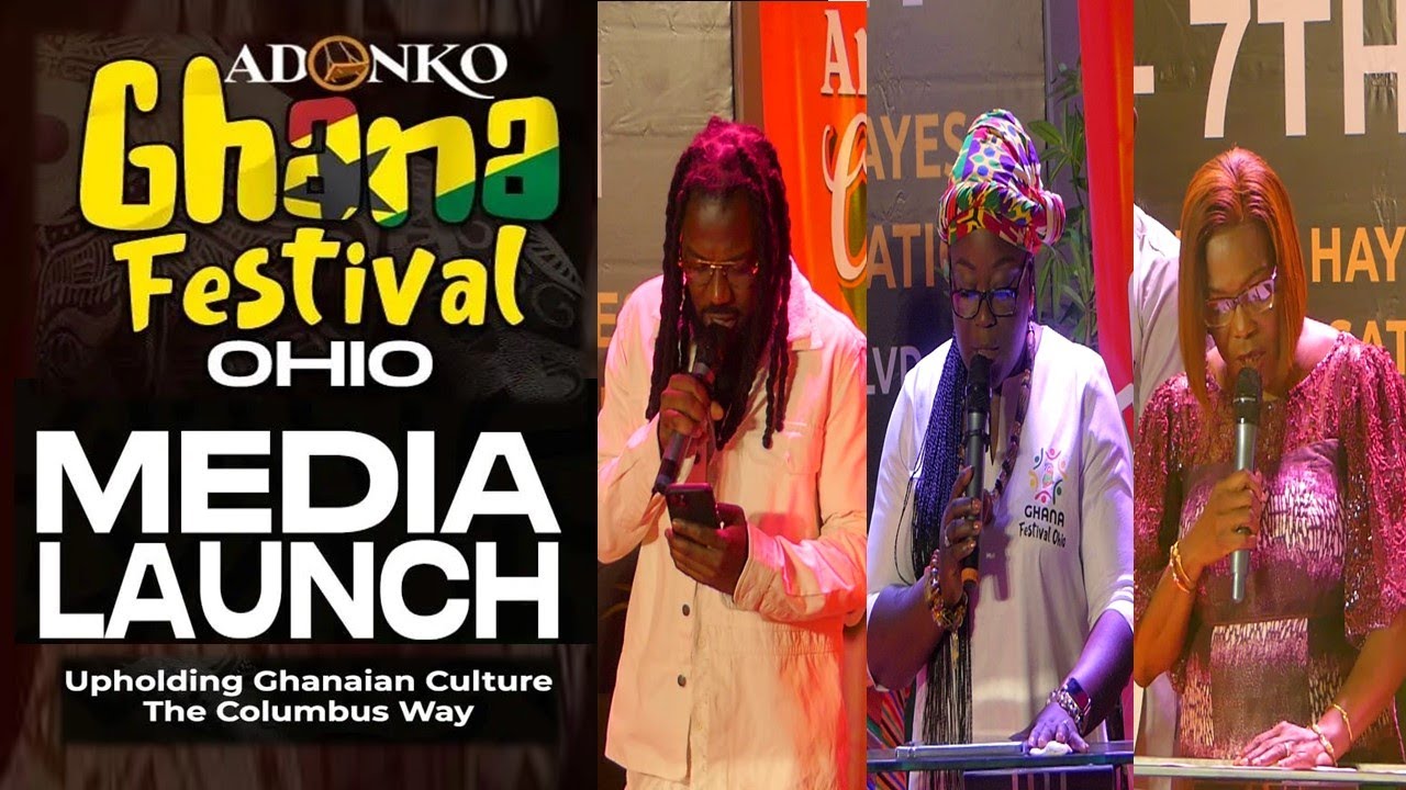 ADONKO GHANA FESTIVAL OHIO MEDIA LAUNCH 2023 - UK TV GHANA - YouTube