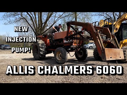 Finally working on the Allis Chalmers 6060 from Pennsylvania | Gets new ...