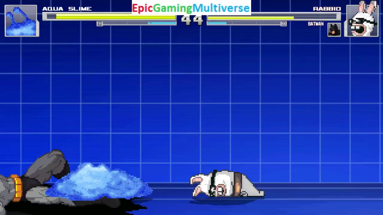 Aqua Slime VS Random Characters And Batman In MUGEN Matches / Battles / Fights - YouTube