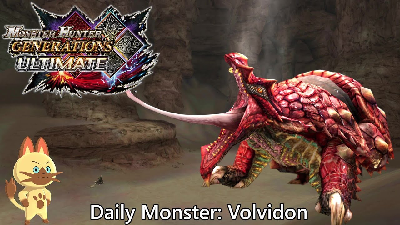 Daily Hunt #163 - Volvidon (MH Generations Ultimate) - YouTube