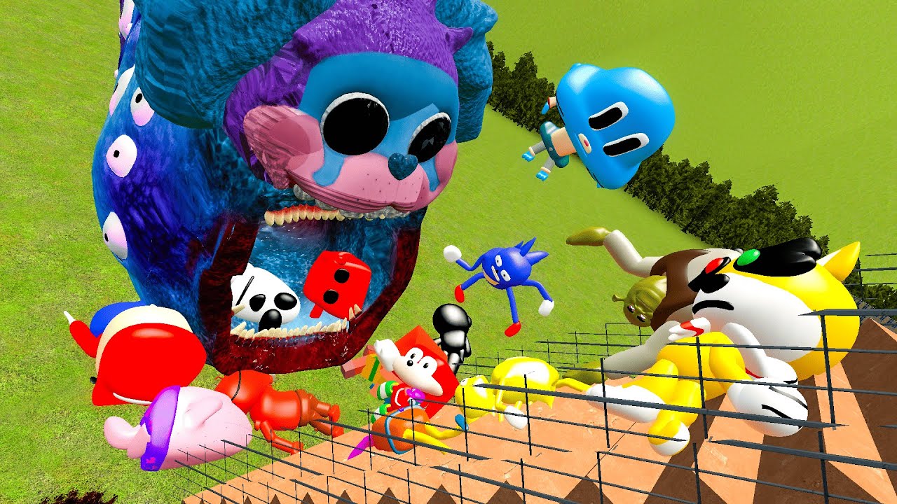 All 3D SANIC CLONES MEMES new are dropped in the mouth MONSTER in Garry ...