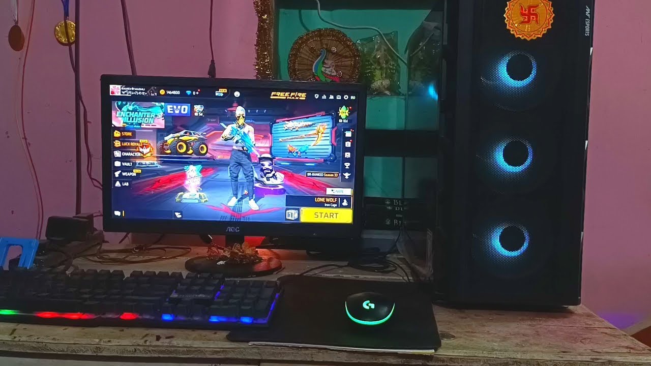 FREE FIRE MAX FPS TEST || RYZEN 5 5600G + 16 GB RAM || MAX SETTINGS ...