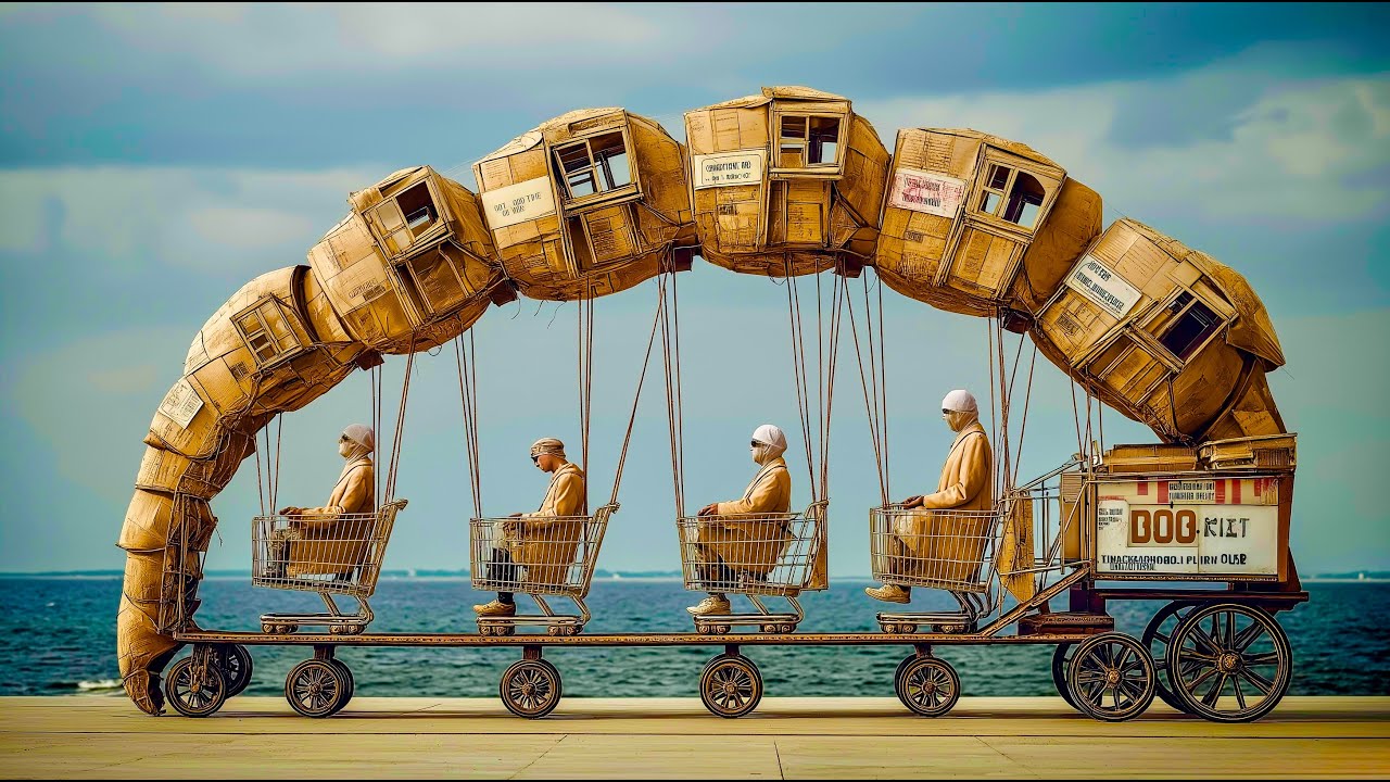 Weird Rides | AI Music Art Video - YouTube