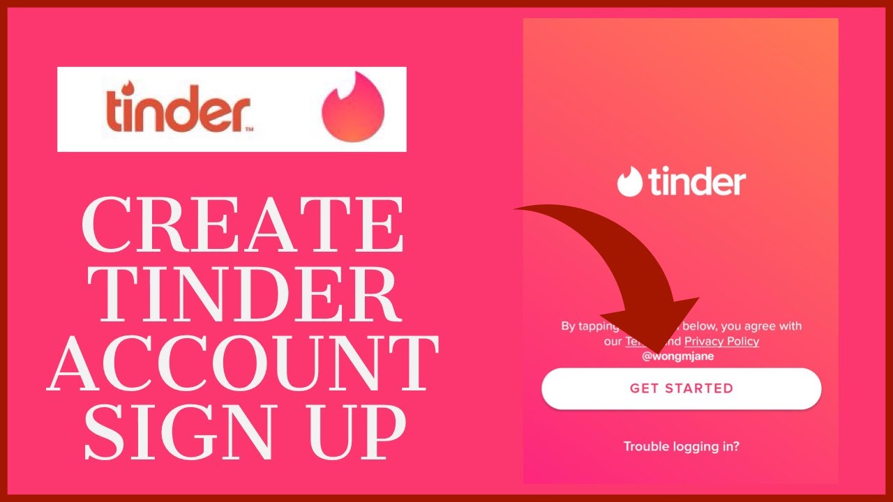 How to Open/Make Tinder Account? Tinder App Sign Up & Account ...