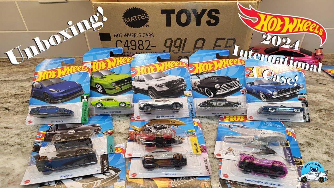 Unboxing Hot Wheels 2024 A Case! - YouTube
