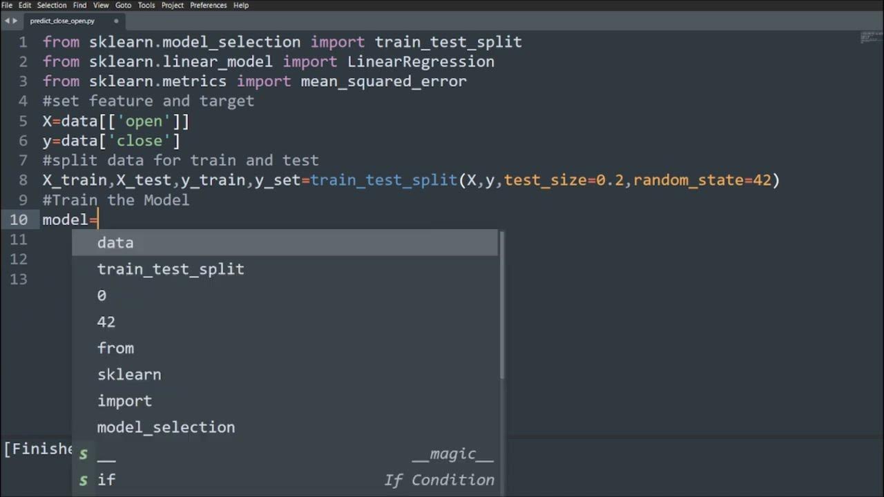 Predict Stock Prices Using Machine Learning with ChatGPT in Python Part-3 - YouTube