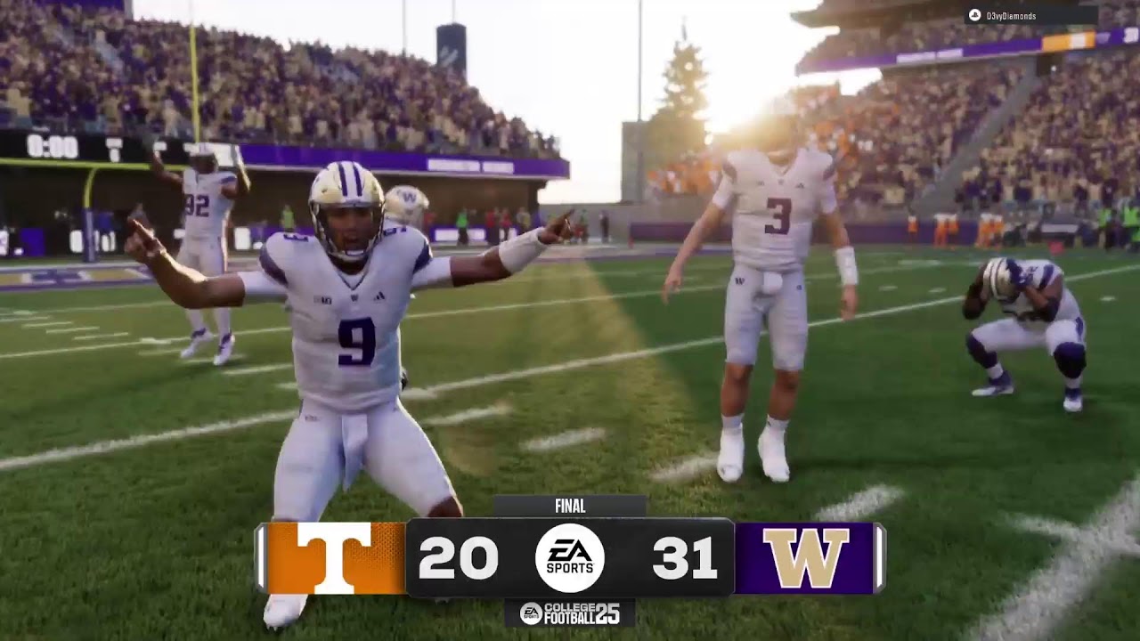 Tennessee v UW - YouTube