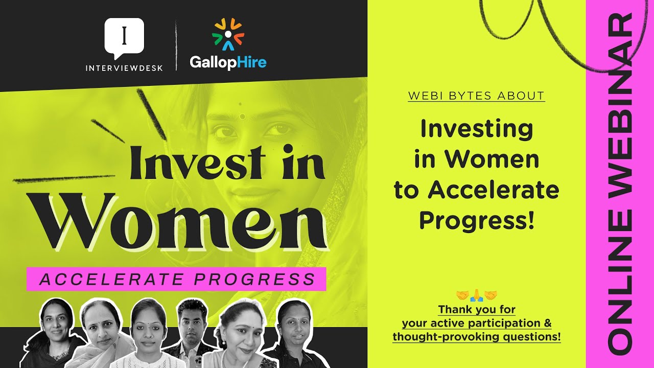 Invest in Women: Accelerate Progress | Insights from Expert Panelists ...