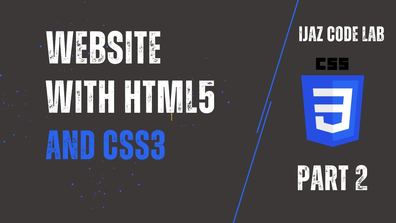 Class 9 Website With Html5 And Css3 Urdu Hindi Youtube
