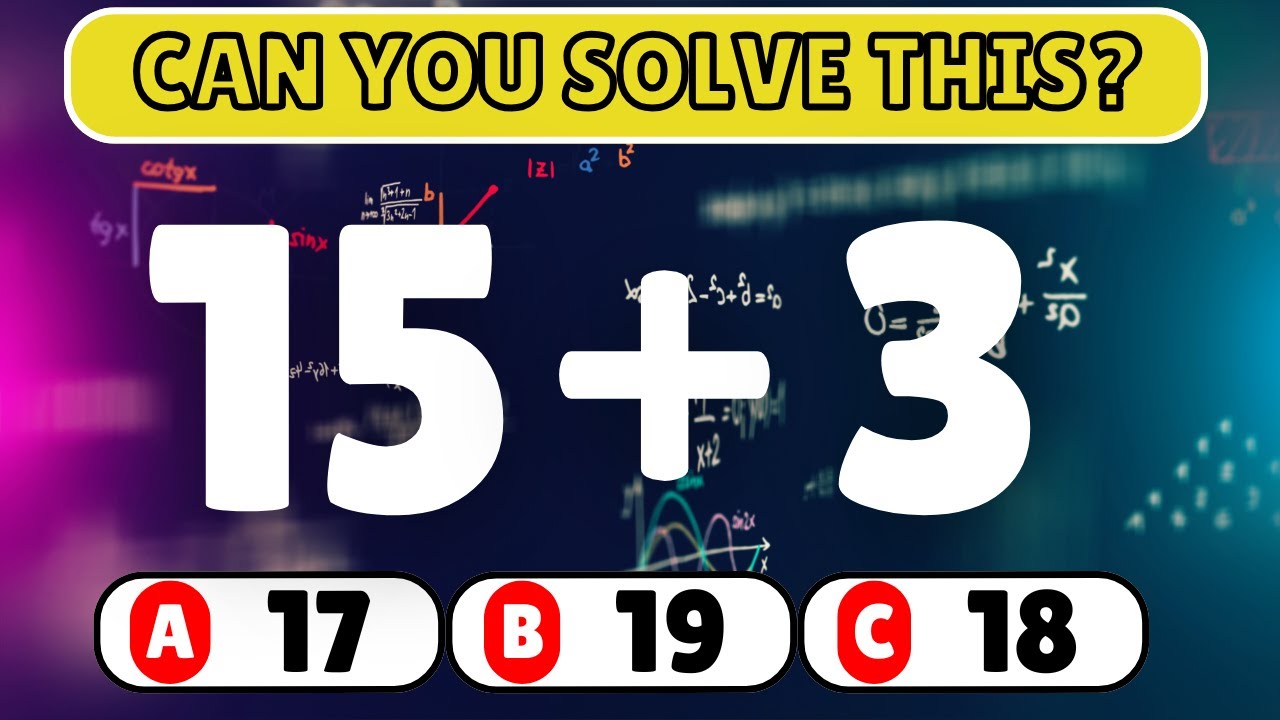 "Can You Solve These Math Challenges? Easy to Impossible Levels!" - YouTube