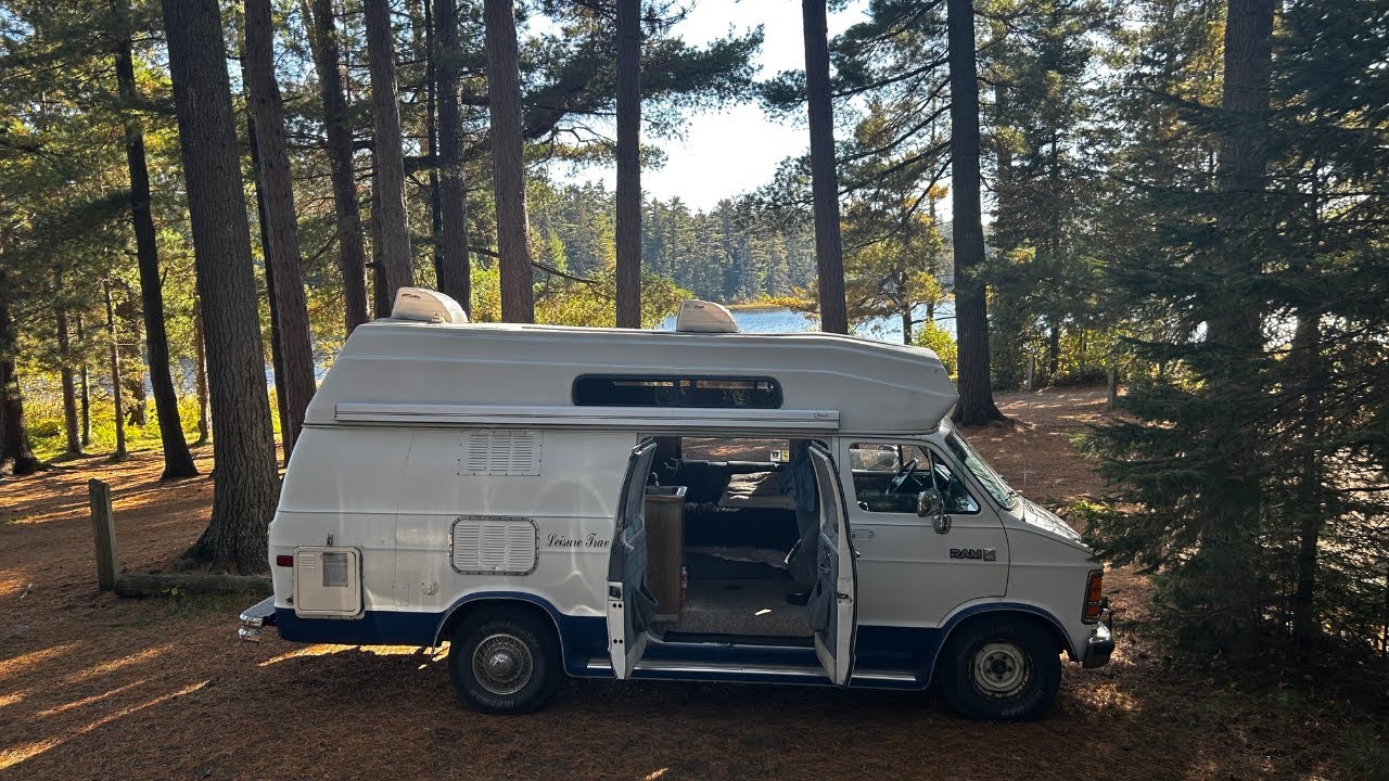 Fall Van Camping (FIRST Road Trip) - YouTube