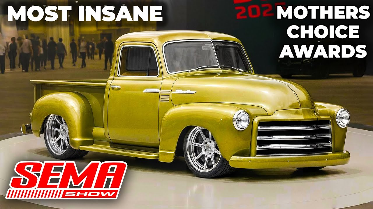 9 Most Insane Custom Cars: SEMA Mothers' Choice Award Winners - YouTube