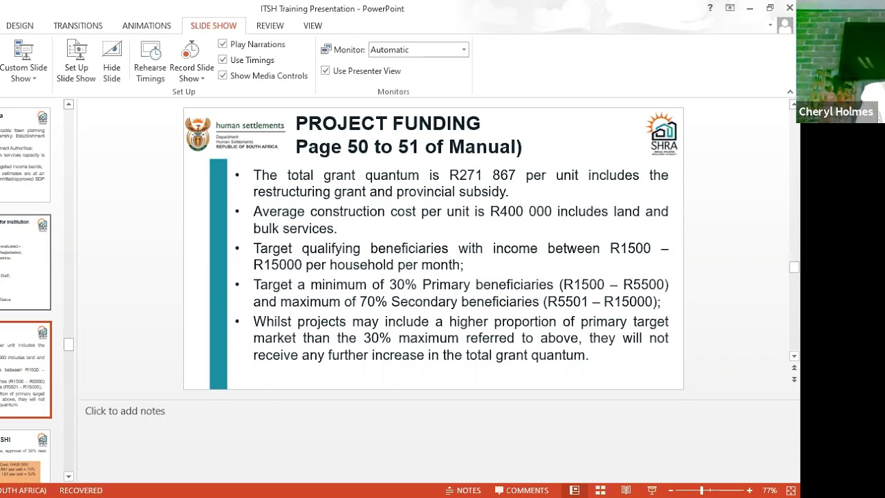 Introduction to Social Housing Part 1 - 10 November 2020 - YouTube