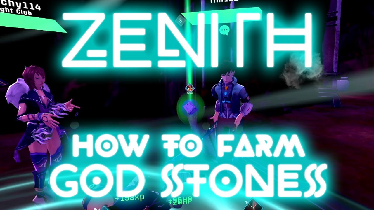 How to Farm God Stones - Zenith VR MMO - YouTube