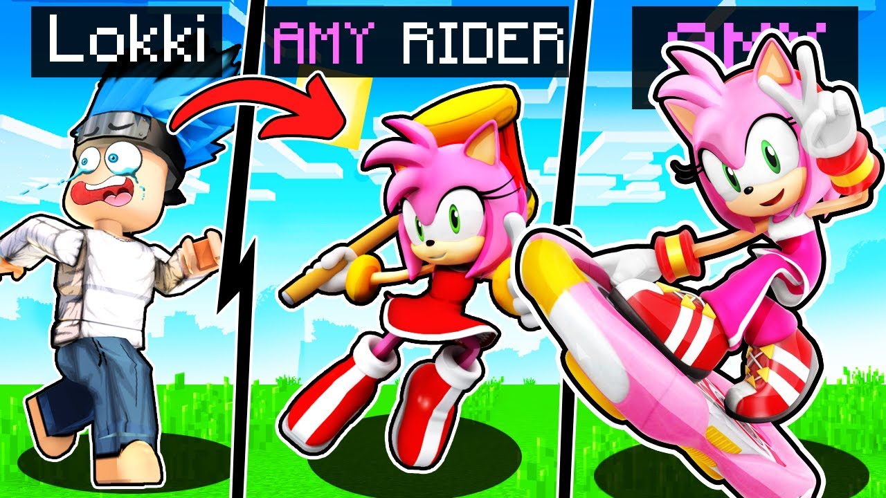 DIVENTO da LOKKI a RIDER AMY su SONIC SPEED SIMULATOR su ROBLOX ITA ...