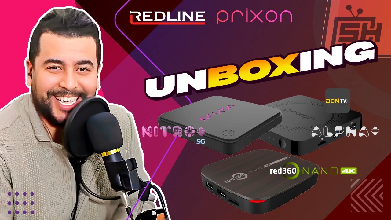 Hicham SABER هشام صابر | PRIXON Alpha+ Nitro+ | RED360 Nano | TV BOX ...