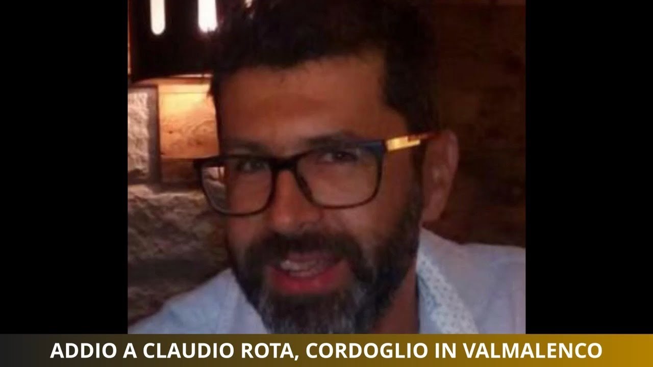 Addio a Claudio Rota, cordoglio in Valmalenco - YouTube
