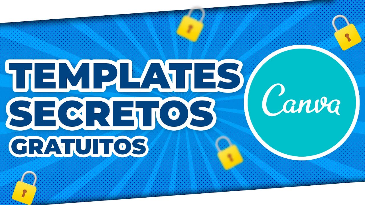 TUTORIAL DE CANVA- TEMPLATES GRÁTIS E SECRETOS - YouTube