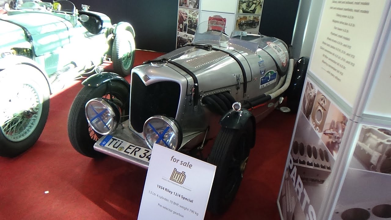 1934 - Riley 12-4 Special - Exterior and Interior - Retro Classics ...