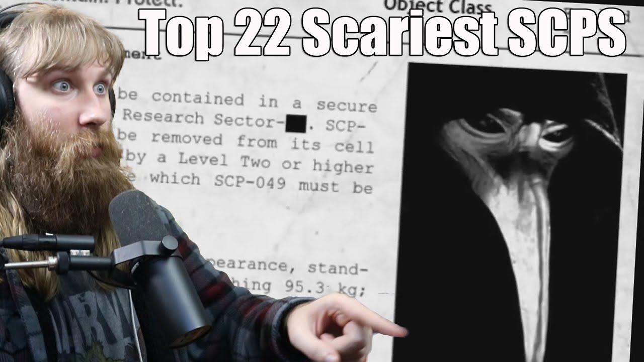 22 NIGHTMARES | Ryan Reacts to Top 22 Scariest SCPS (Part 1 of 2) - YouTube