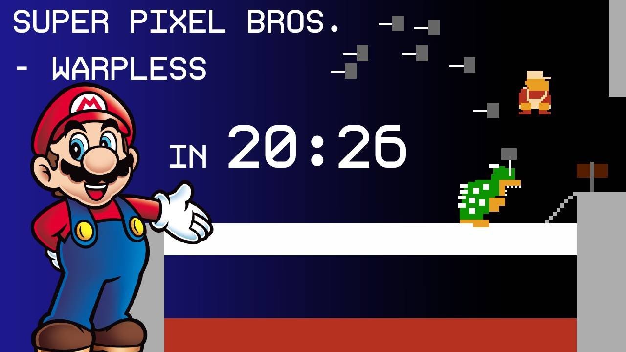Super Pixel Bros. WARPLESS in 20:26 - YouTube