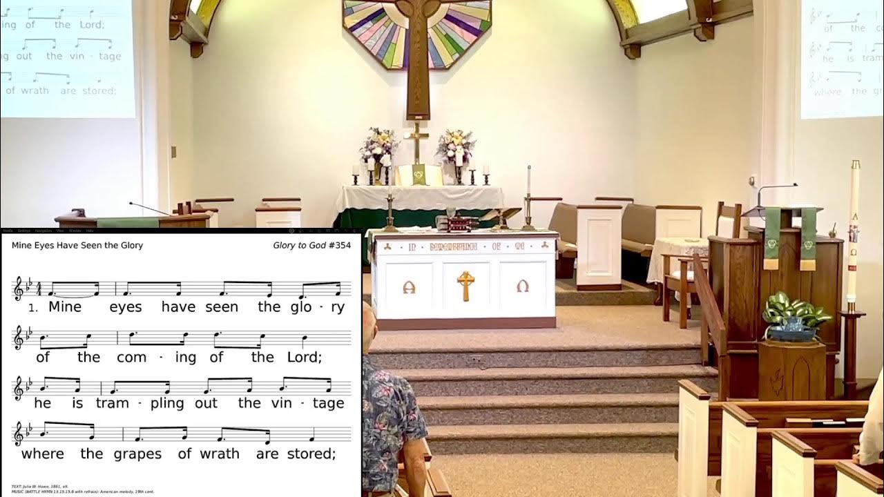 Worship at BPC: July 21, 2024 (Ninth Sunday After Pentecost) - YouTube