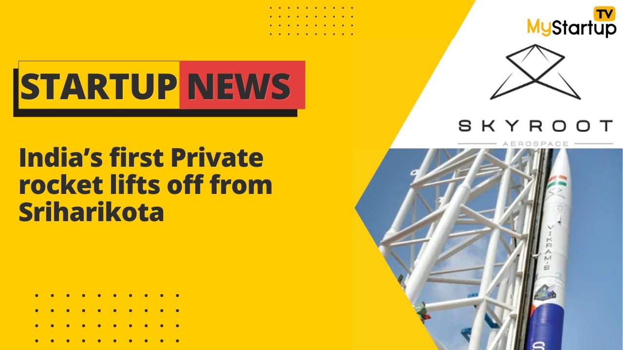 India’s first Private rocket lifts off from Sriharikota - YouTube