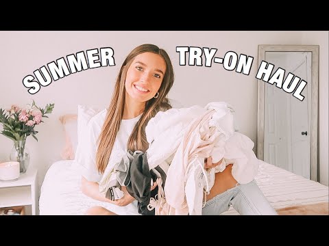 huge SUMMER TRY-ON clothing HAUL feat. princess polly