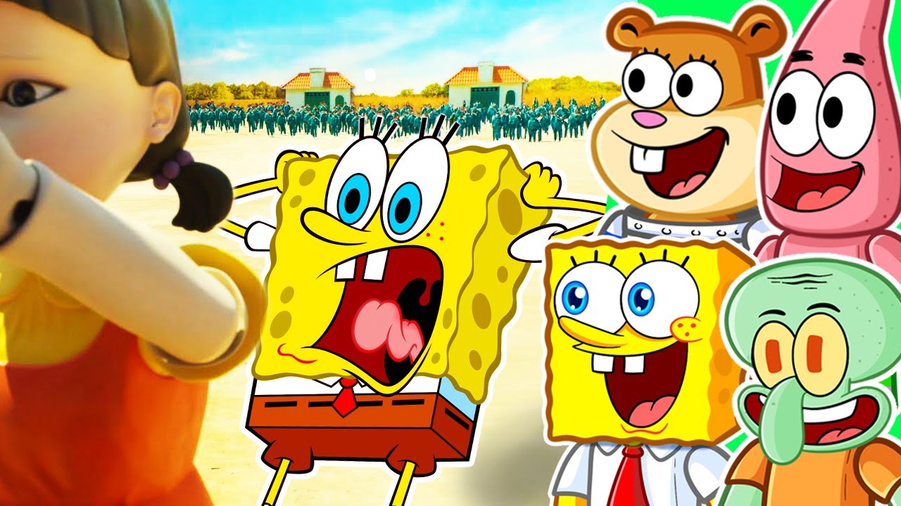 Sponge Crew REACTS To SpongeBob SquarePants in Squid Game! - YouTube