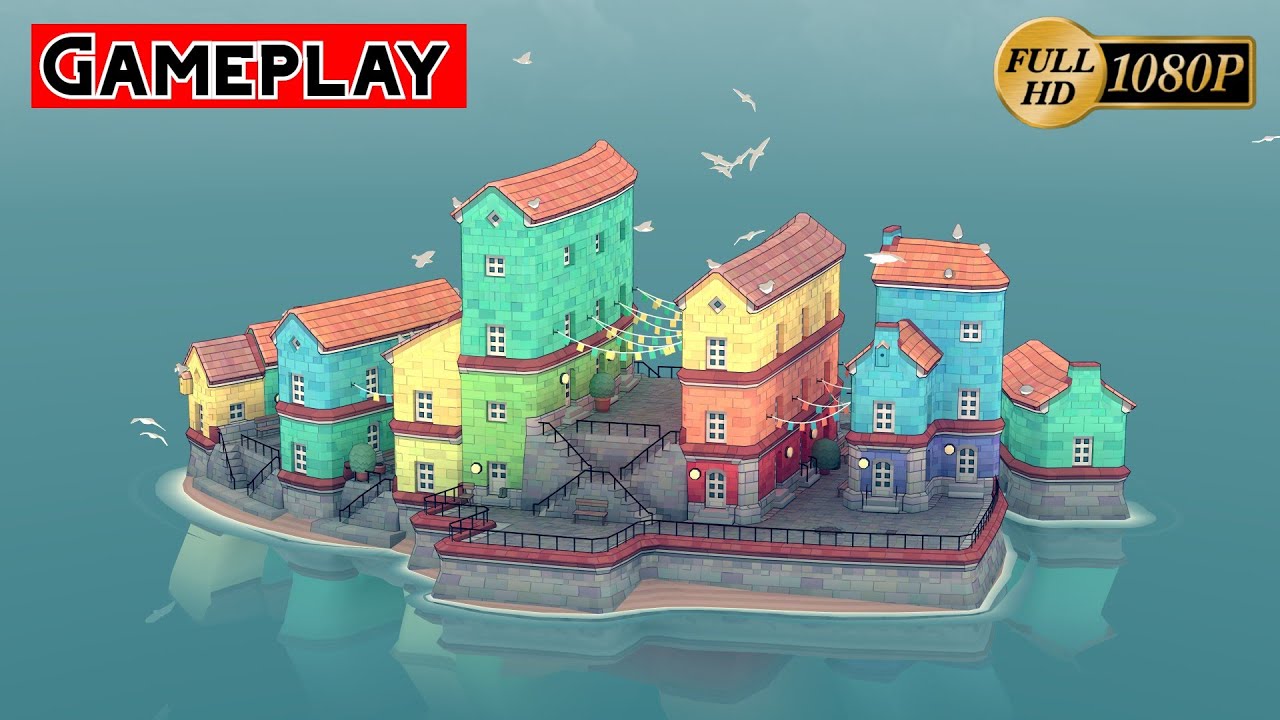 Townscaper Gameplay PC 1080p - YouTube