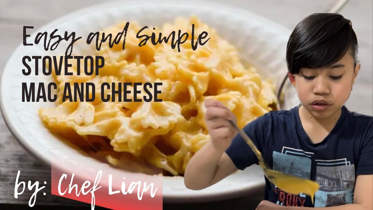 HOW YOUNG CHEF COOKED MAC AND CHEESE - YouTube