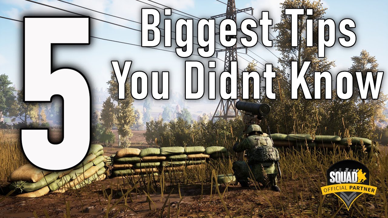 5 TIPS & TRICKS YOU DIDNT KNOW BUT SHOULD IN SQUAD 2022 - YouTube