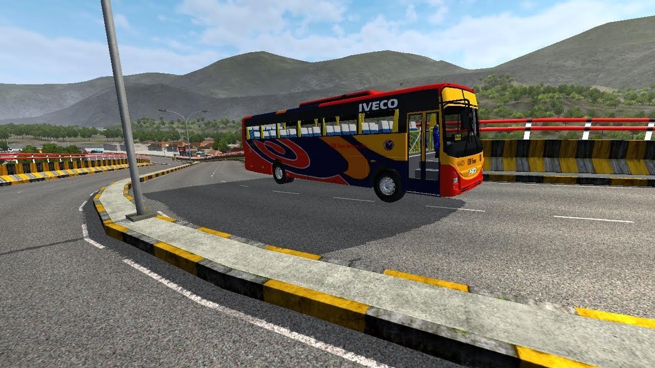 Bussid Mod CEM Trans Services, Inc. Iveco Euromidi Part 2 - YouTube