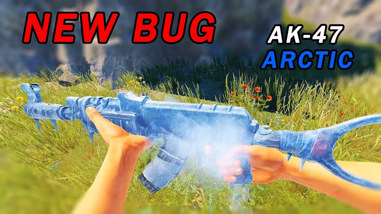 RUST NEW BUG AK-47 ARCTIC - YouTube