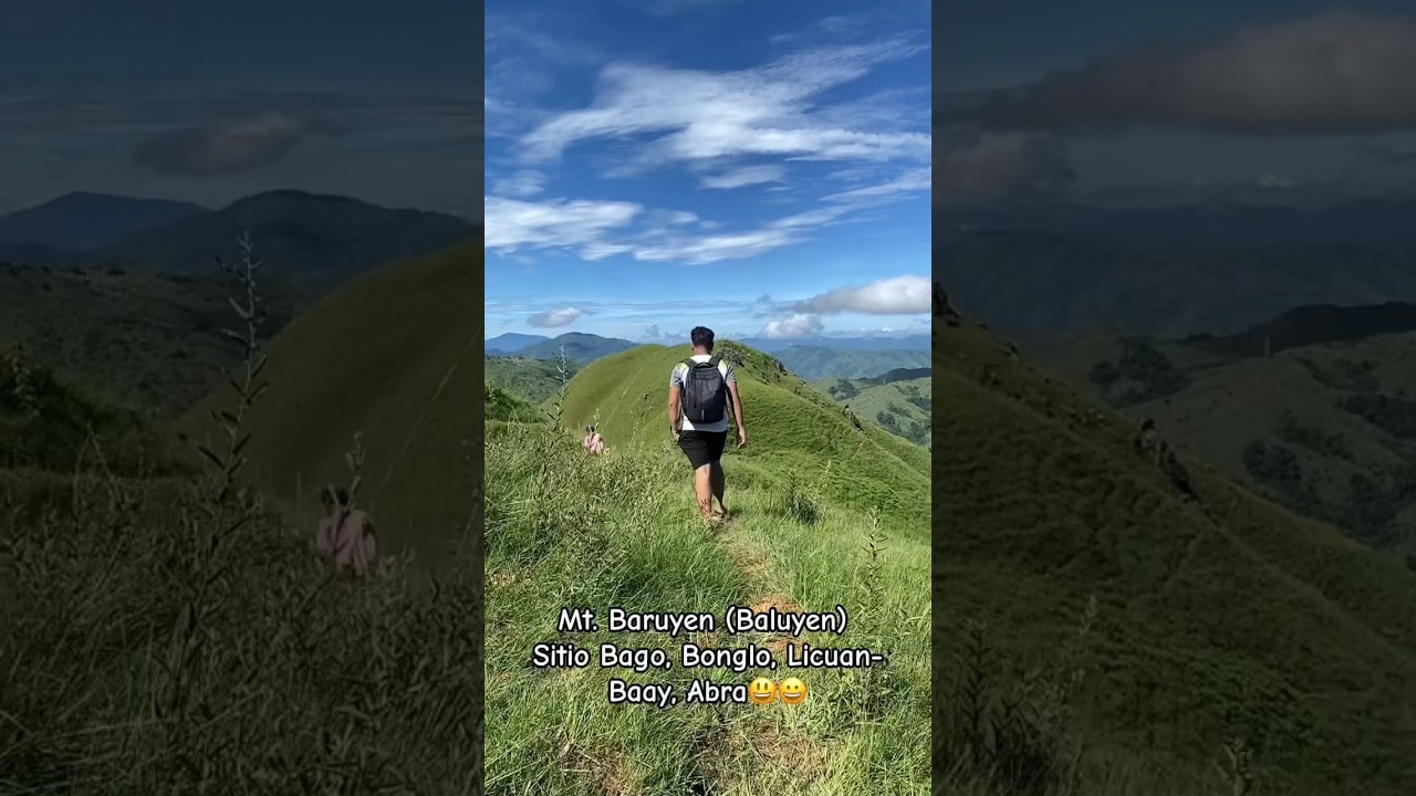 Mt baruyen hike #hike #shorts - YouTube