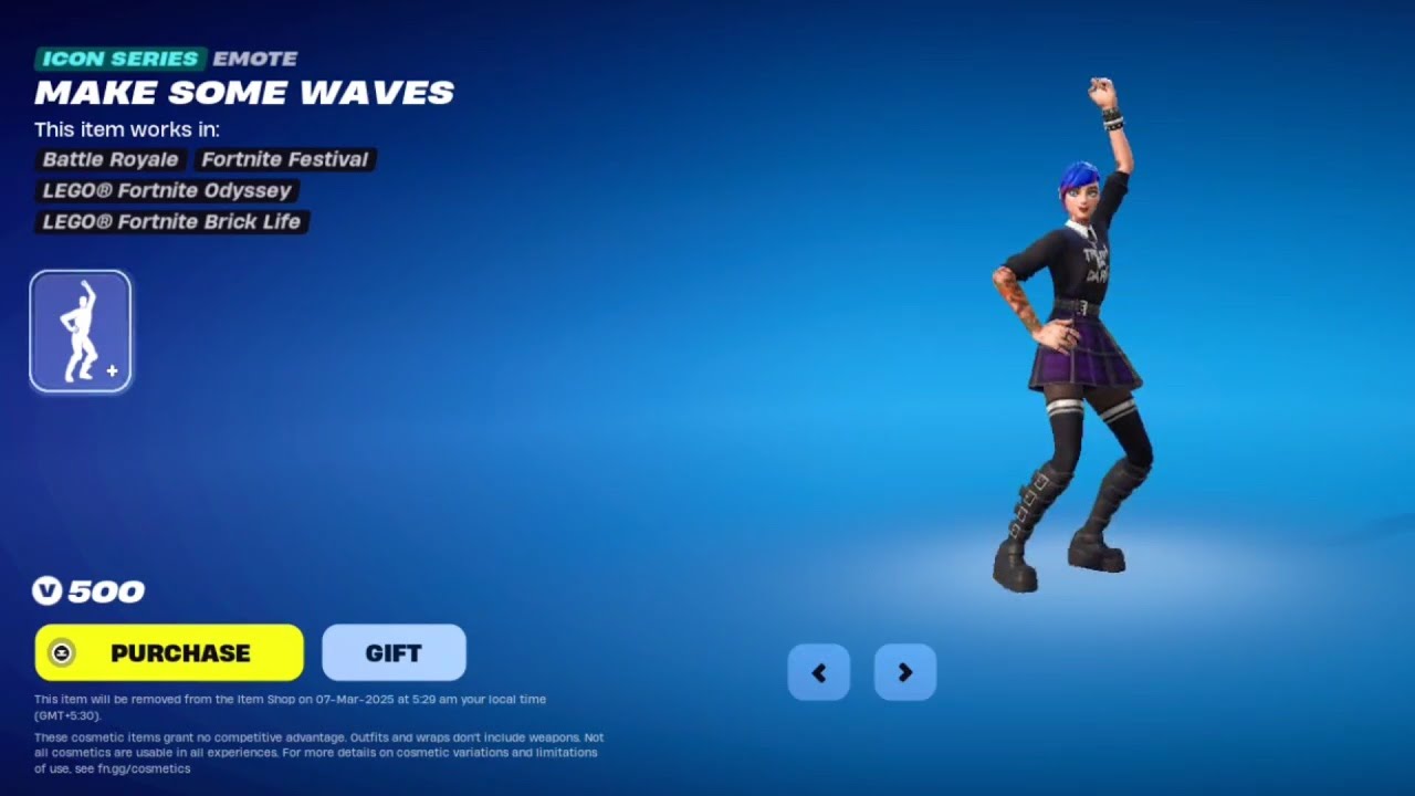 Fortnite Make Some Waves More Icon Series Emotes Return In Item Shop ...