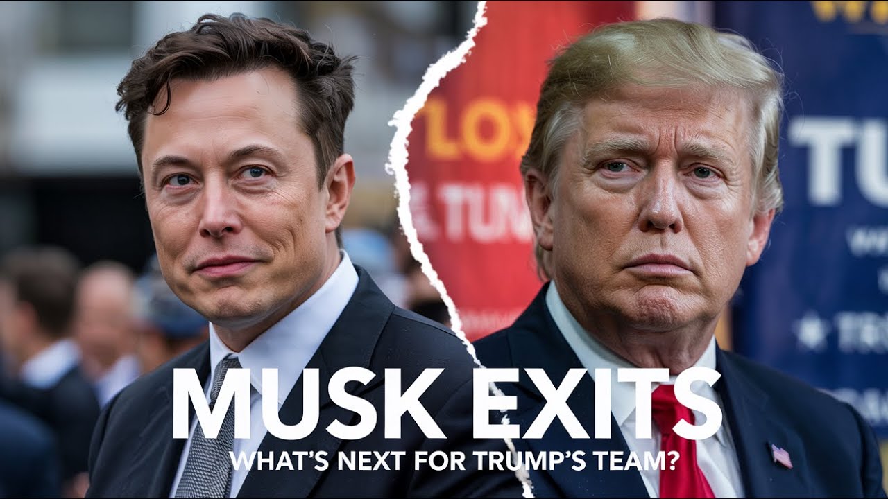 Elon Musk's Exit from Trump's Team What's Next - YouTube
