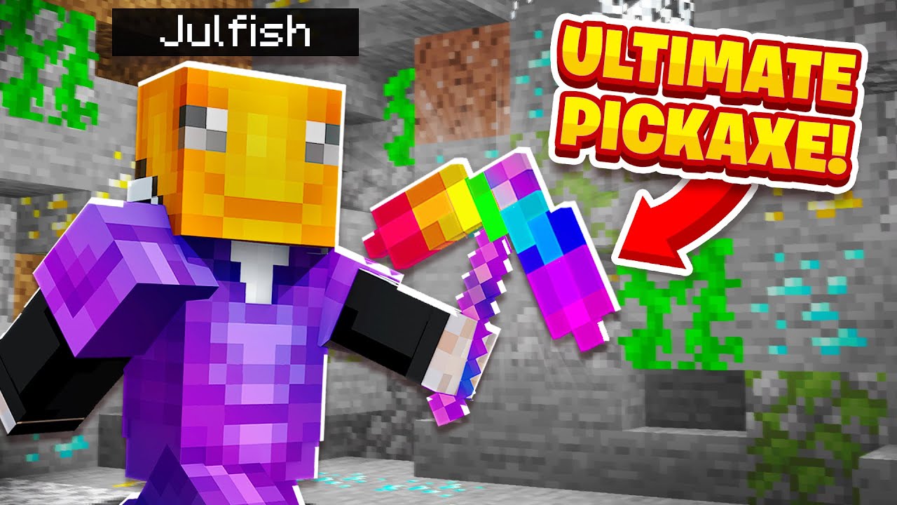 CRAFTING The ULTIMATE PICKAXE in Minecraft OP PRISON! | Minecraft OP Prison Server | EnchantedMC ...