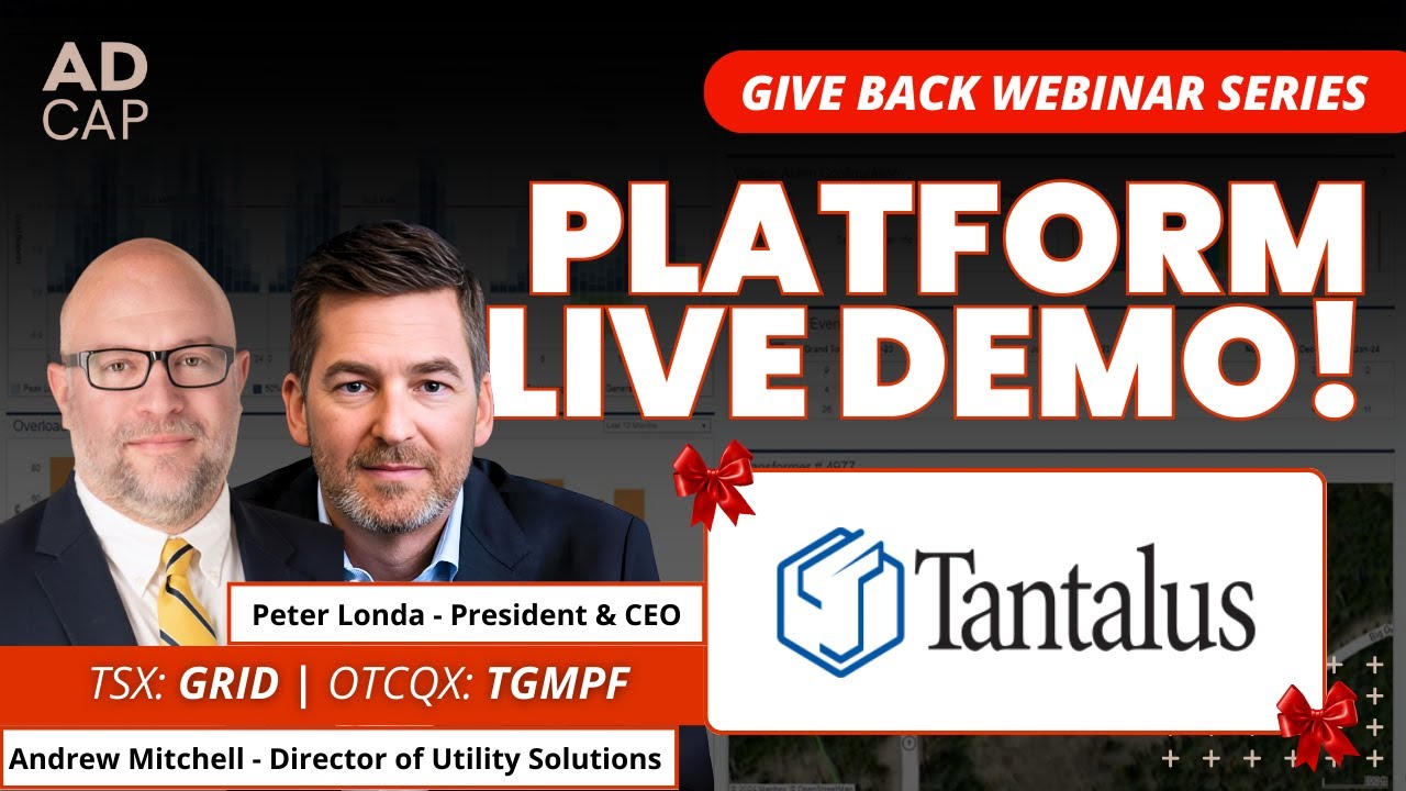 Tantalus Systems (GRID | TGMPF) Webinar: Live Demo of TGMP and the ...