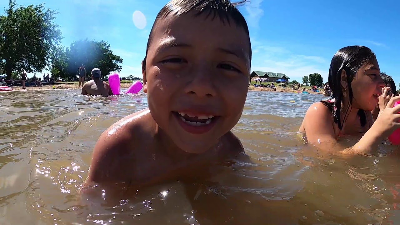 Family Lake Day - YouTube