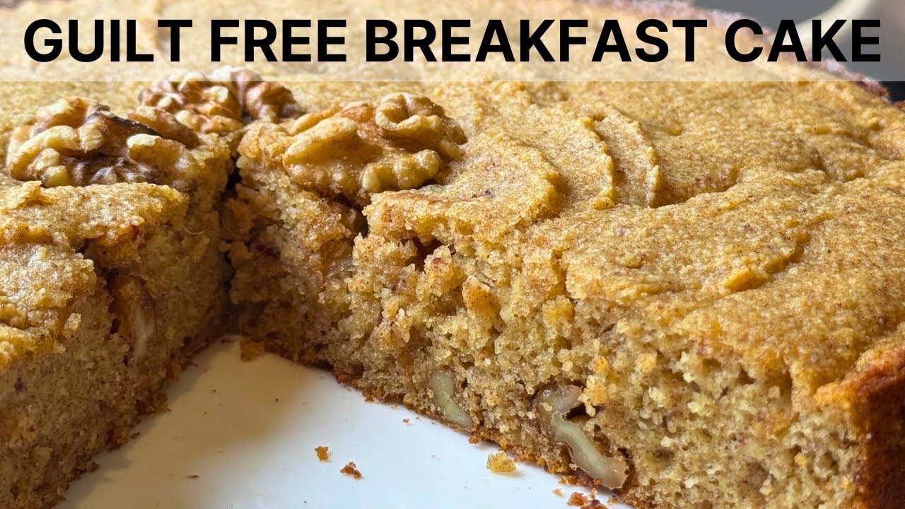 GUILT FREE CAKE FOR BREAKFAST? YES PLEASE - YouTube