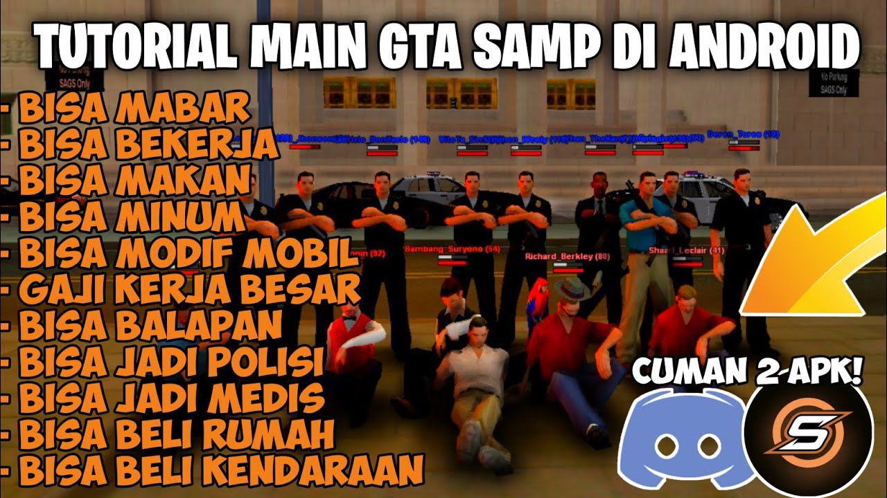 CARA MAIN GTA SAMP INDONESIA DI ANDROID! - YouTube