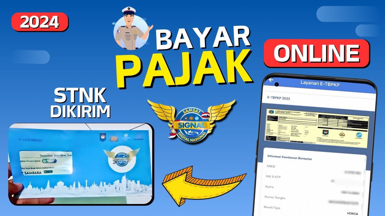 Cara Bayar Pajak Kendaraan Bermotor Online | Perpanjang STNK - YouTube