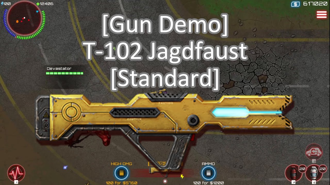[Gun Demo] T-102 Jagdfaust [Standard] [SAS: Zombie Assault 4 Version 2. ...